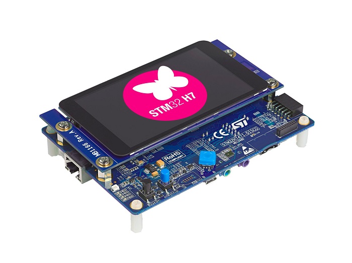 STM32H747I-DISCO｜デザイン/サポート｜STM32, STM8ファミリはSTの32bit／8bit汎用マイクロコントローラ製品